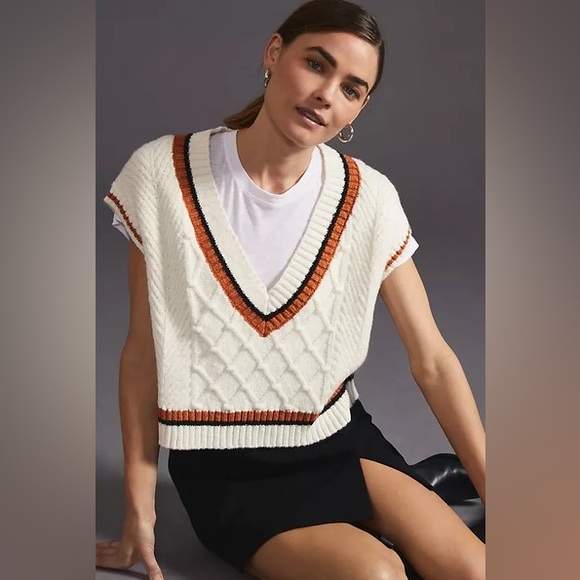 Maeve | Sweaters | Maeve By Anthropologie Maeve Willa Cableknit Sweater ...
